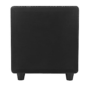 Active Speaker, 10 Inch 100‑240V Flexible High Output Sound Pressure Excellent Transient Powered Subwoofer Powerful for Active Speakers (US Plug)