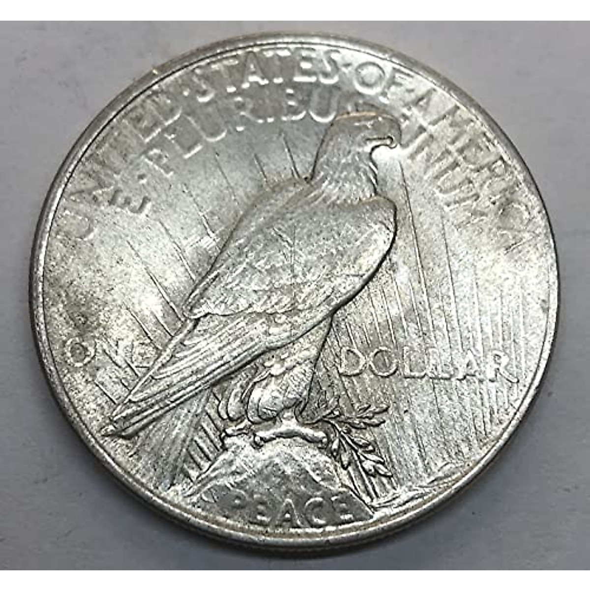 1924 P Silver Peace Dollar Dollar AU Fine Details Condition