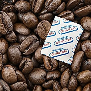 50CC [100Packets] Oxygen Absorbers (No Waste - 20 packs of 5 each, 100 Total) for Long Term Food Storage, Mason Jars, Mylar Bags, Canning, Vacuum Bags, Oxygen Absorbers for Food Storage