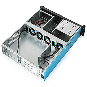 RackChoice 2U Rackmount Server Chassis 2x5.25 + 6x3.5 ATX/MATX Support ATX PSU with Either top or Side Cooling