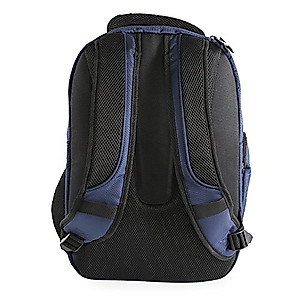 Perry Ellis Men's P19 Business Laptop Backpack with Tablet Pocket, Navy, One Size