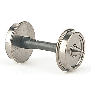 Walthers Proto HO Scale 36" Wheelsets - Metal Wheels/Plastic Axles (12-Pack)