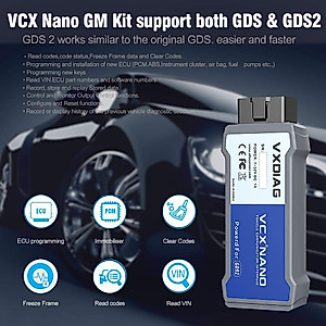 VXDIAG VCX Nano Diagnostic Programming System Compatible for GM/Opel