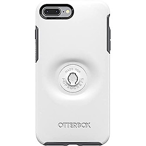 OtterBox + Pop Symmetry Series Case for iPhone 7 Plus and iPhone 8 Plus (Polar Vortex White)