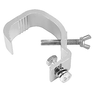 MUKLEI 12 Pack Truss Clamp, Stage Light Clamp, Stage Light Clamp Hook for Dj Lighting Spot Lights Par Lights, Fits for 2-2.16 Inch Od Pipe, 132 Lbs Capacity