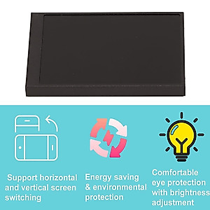 GOWENIC 2024 New 3.5 inch IPS USB Mini Screen for PC Chassis, PC CPU Data Monitor, Computer Temperature Display, Mini ITX PC Case Moniror USB C Sub Screen