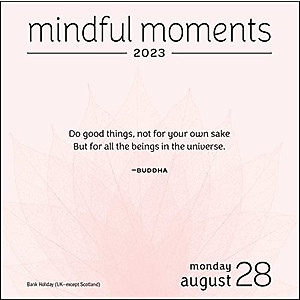 Mindful Moments 2023 Day-to-Day Calendar: Daily Wisdom That Inspires