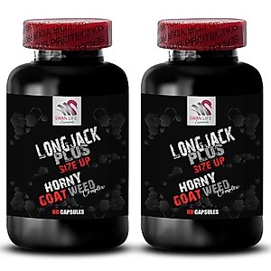 Increase size and length - LONGJACK SIZE UP (MALE ENHANCEMENT FORMULA) - Tongkat ali - tongkat ali for men - tongkat ali for men 400mg - longjack tongkat ali for men - tongat ali - 2 Bottles 120 Cap