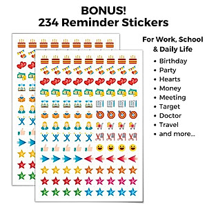 CRANBURY Large Deskpad Calendar 2023 - (Seasons) 17x22", Big 2023 Calendar 22x17, Large Desk Calendar or Wall Calendar, Colorful Monthly Designs, Includes Stickers