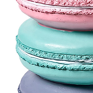 Simulated Food Stool, Comfortable Decorative Space Saving Food Shoe Changing Stool Lightweight Retro for Home (Sweetheart Cookie)