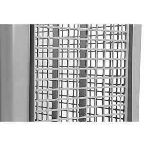 Hudson Exchange 24 x 16 x 8 (4 Pack) Mesh Straight Wall Handled Storage Container Tote, Gray