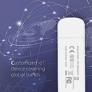 ZTE MF833V 4G LTE USB Modem Dongle, an IoT Device, LiveU Compatible