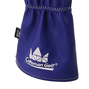 Craftsman Golf Red/White/Blue USA Flag Driver Fairway Wood Hybrid Cover Headcover Blade Mallet Putter Cover (3pcs (D+F+H))