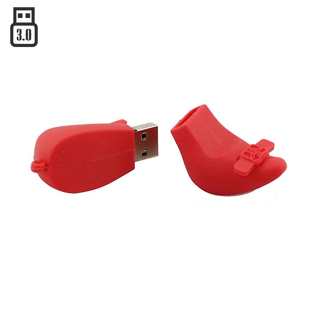 16GB High Heels Model USB Flash Drive USB 3.0 Storage Device USB Flash Disk USB Drive USB 3.0 Memory Stick USB Stick U Disk Thumb Drive USB Flash Memory USB Disk - Red