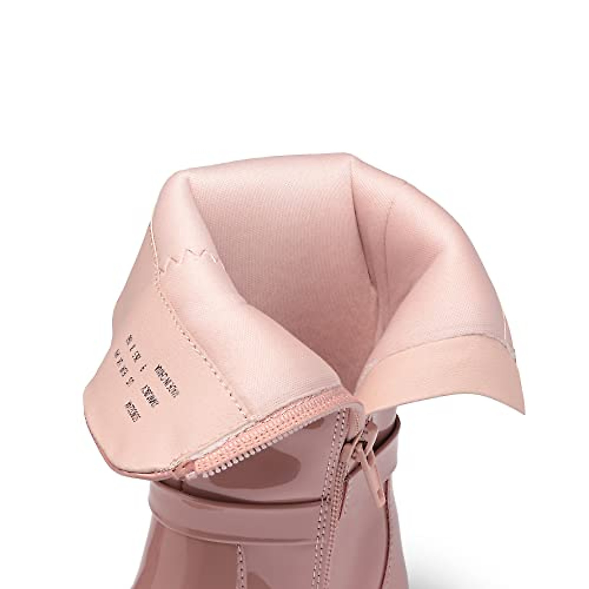 DREAM PAIRS SDBO224K Girls Side Zipper Riding Boots Mid Calf Shoes Size 5 Toddler Pink/PAT