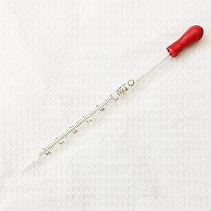 GSHLLO 4 Pcs 3ml Glass Graduated Pipette Chemistry Lab Dropper Oil Droppers Pipettes Transfer for Liquid Essential Oil