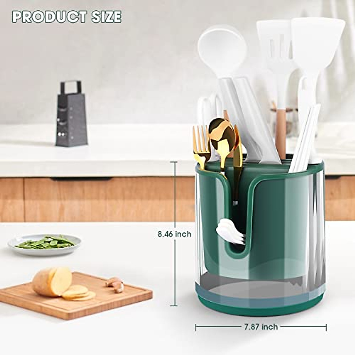 Knife Block, Knife Holder Knife Block Without Knives Storage for Kitchen Storage
