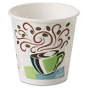 Dixie PerfecTouch Hot Cup - 10 oz - 500/Carton - Paper