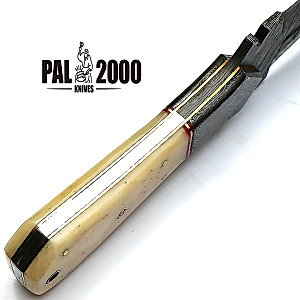 DAG-9275 Custom Handmade Damascus Steel Hunting Dagger Fixed Blade Knife with Sheath