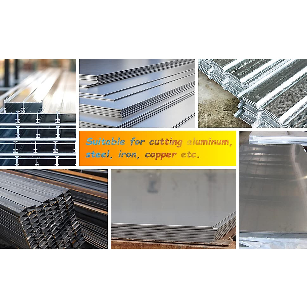 Vafany Electric Drill Plate Cutter,Versatile Metal Shears Drill Attachment Sheet Metal Nibbler Car Maintenance Accurate Double Headed Safe 360 Cutting Head Durable Electric Drill Shear