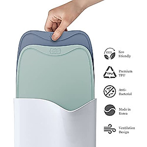 Carrotez Cutting Boards, Cutting Boards for Kitchen, Cutting Board Set with Holder and Draining Stand, Cutting board set, TPU cutting boards with Rice paddle, BPA free, Non Slip, Juice Grooves