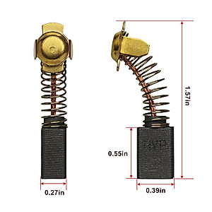 4pack N398321 Carbon Brushes for DEWALT DWP849 DWP849X DWP849X-B3 DWP849X-BR N398327 N103592 N088403 Power Tool Accessories