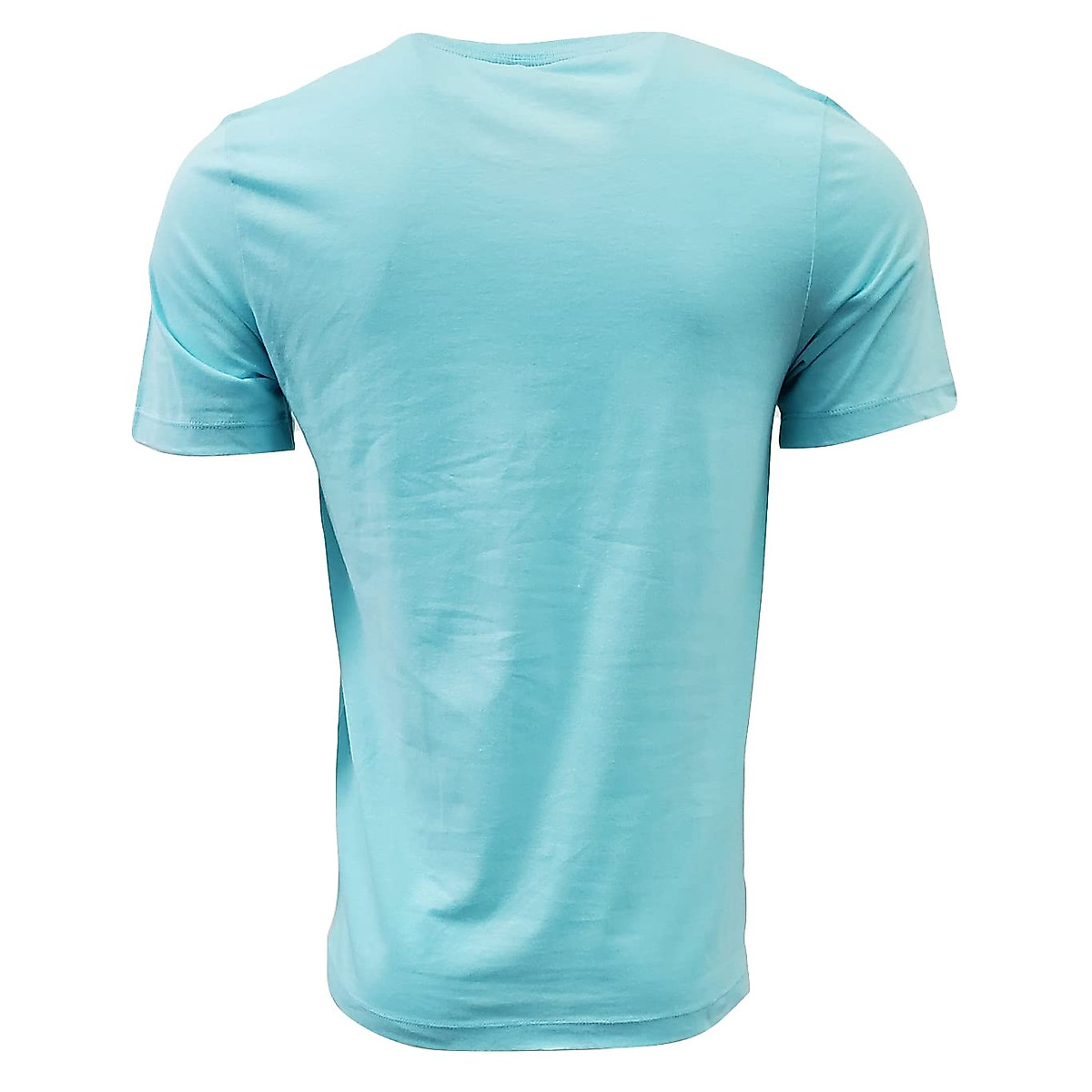 Nike Mens Just Do It Box Crewneck T-Shirt (X-Large, Aqua Blue)