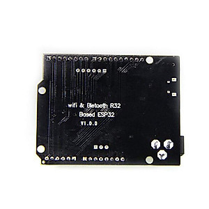HiLetgo UNO R3 D1 R32 ESP32 ESP-32 CH340G WiFi+Bluetooth+UNO Development Board WiFi Bluetooth 4MB Flash with Micro USB for Arduino