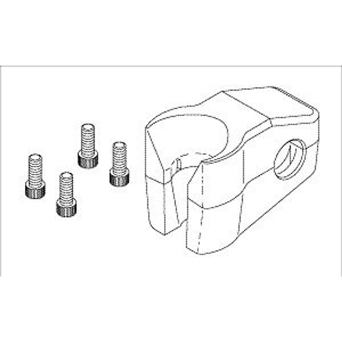 Syringe Hanger Assembly (Black) for Pelton & Crane PCK741