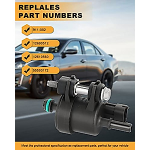 12690512 Vapor Canister Purge Valve Compatible with 2009-2017 Chevy Traverse Camaro Equinox Impala Caprice GMC Acadia Canyon Terrain Cadillac CTS SRX Buick LaCrosse Replace# 12610560 911-082