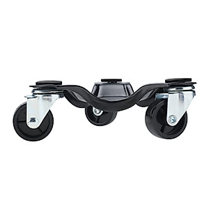 Patioer 12 Pack Steel Tri-Dolly Set, 3 Wheel Mover's Dolly for Moving Furniture, Appliance, Furniture Dolly Mover, 6 Inch