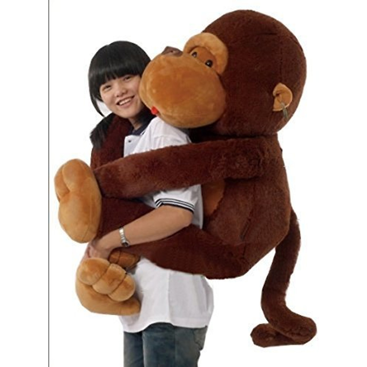 Joyfay U.S. Solid Giant 43" Monkey Gorilla 100% All New Materials Certified by State of Pennsylvania Standard for Plush Toys