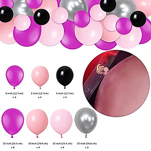 READIGO Hot Pink Babe Girl Last Ride Bachelorette Party Decorations, Space Cowgirl Nashville Bachelorette Balloons Garland, Bridal Sash, Last Disco Rodeo Bridal Shower Party Backdrop