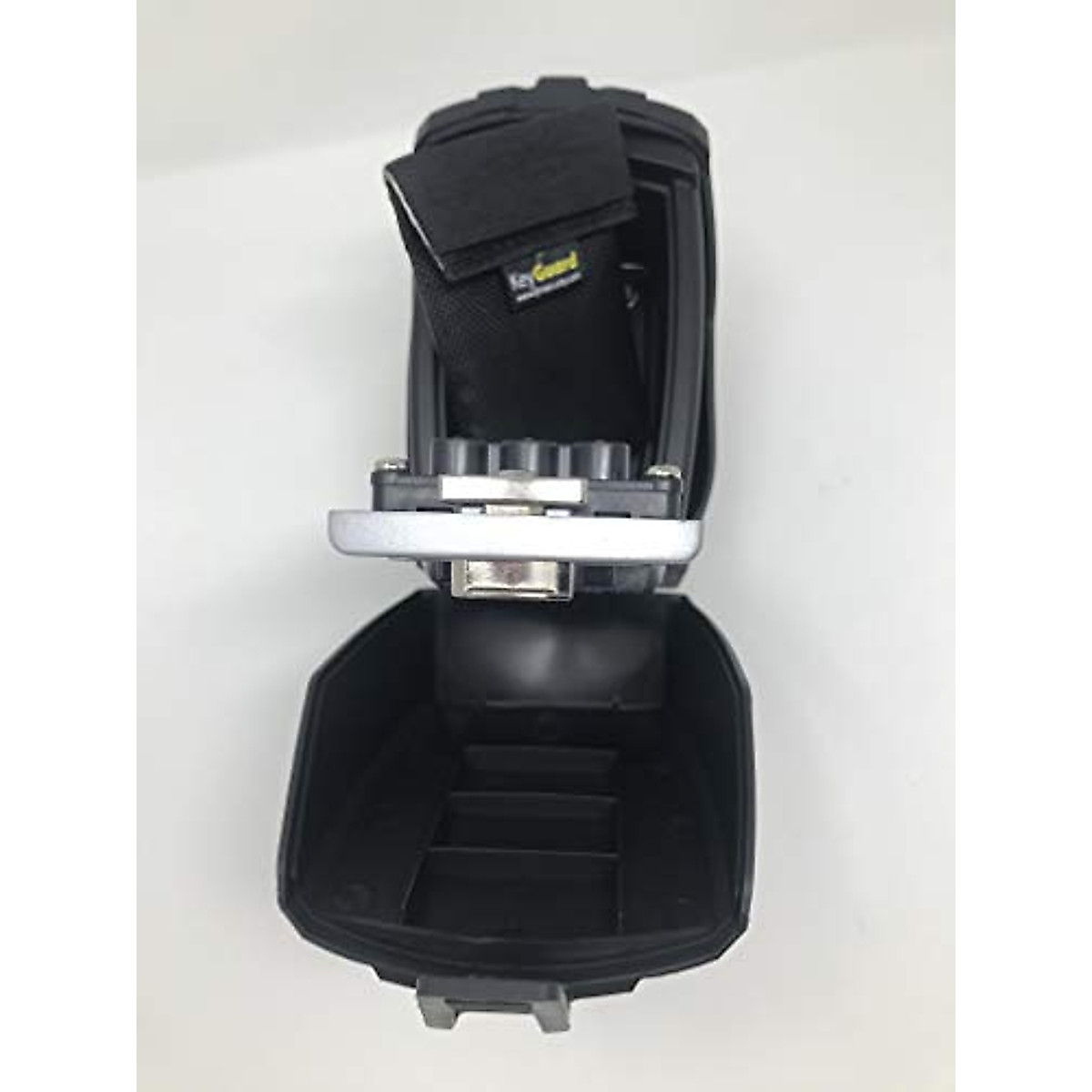 KeyGuard PRO Hanging Lock Box & Faraday Bag - Portable Punch Button Combination Lockbox to Hang on Car Windows and More - Portable Faraday Pouch for Key Fobs and Small Devices - SL-591-CVR