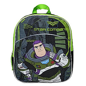 Fast Forward Buzz Lightyear 11" Mini Backpack- Star Commano