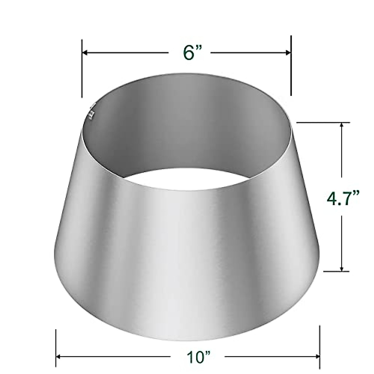 Quantfire Stainless Steel BBQ Kettle Grill for Weber 22"/26.75" Kettle Grill Accessories, Barbecue Kettle Grill Replacement for WSM Weber Smokey Mountain L&XL Big Green Egg Grills,Kamado Joe Big Joe