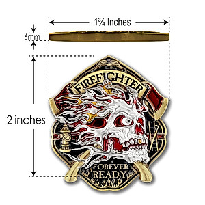 Thin Red Line Challenge Coin