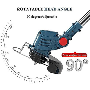 HYQHYX Land Mower self propelled Gas Lawn mowerElectric Lawn Mower with 2000 mAh Battery Portable Cordless Lawn Mower for Ranch Lawn Park