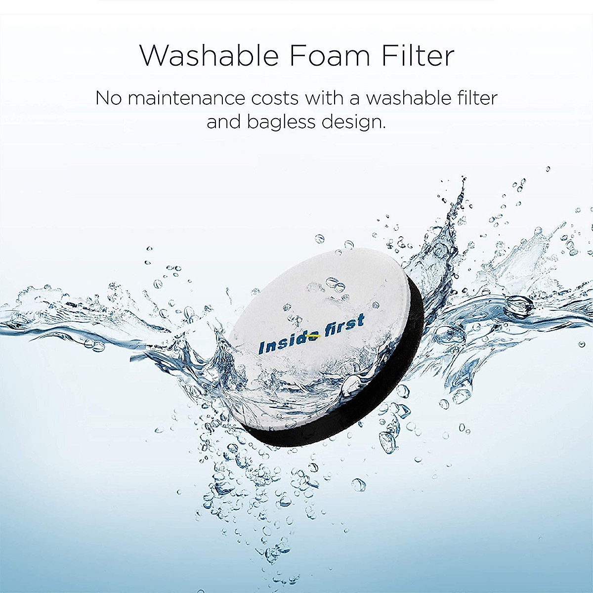 eureka NEU182A PowerSpeed Bagless Upright Vacuum Cleaner, Lite, Blue