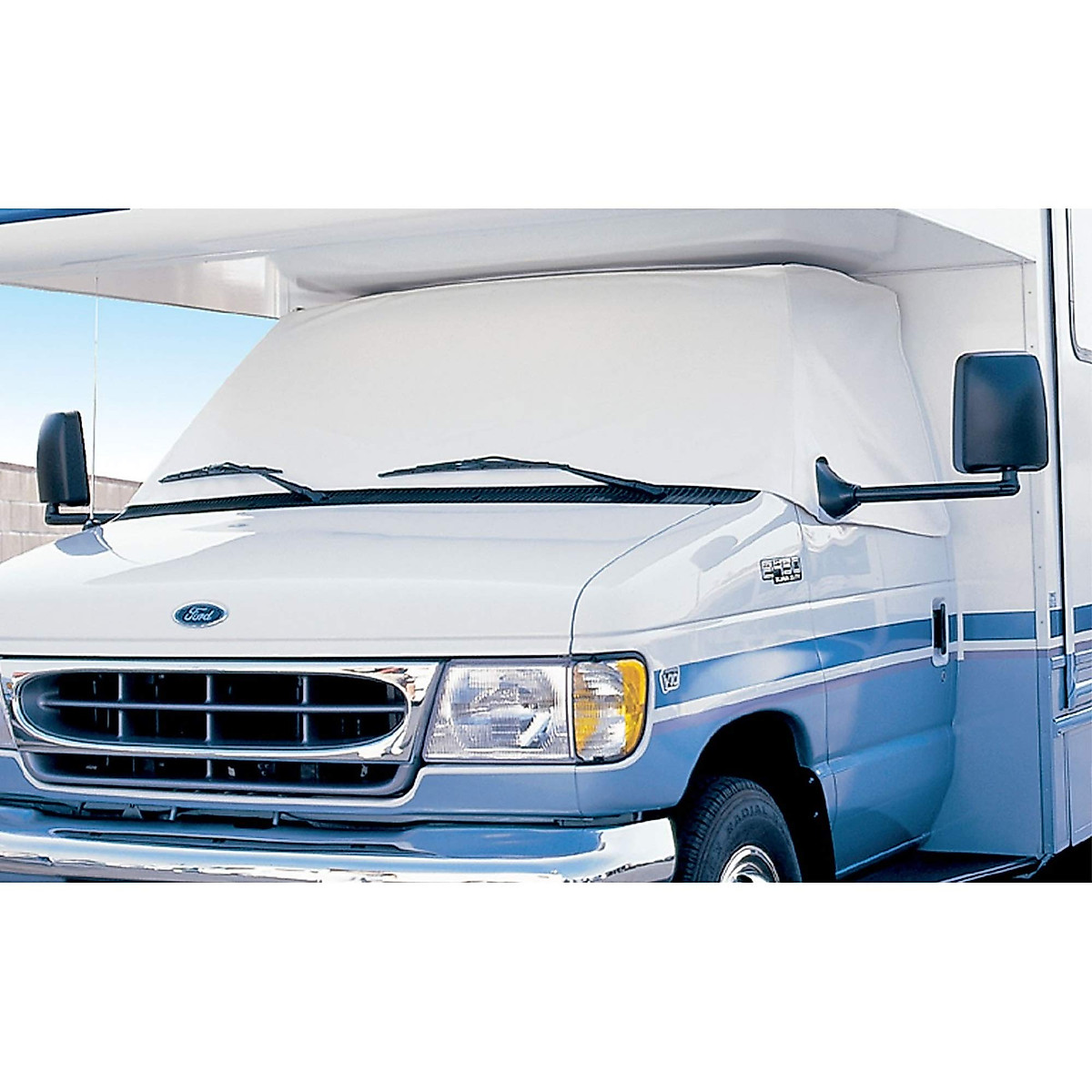 ADCO 2410 White Class C Endura/Kodiak 550 2004-2015 Windshield Cover (550 RV Motorhome)