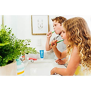 Hello Kids Toddler Soft Bristle Toothbrush, BPA Free, Vegan, Promotes Oral and Gum Health for All Ages, 6 Count