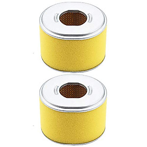 Pack-of-2 17210-ZE2-515 Air Filter for Honda GX240 GX270 8HP 9HP EG3500X EN3500 EZ3500 Portable Generator WT30 Water Pump FR800 Tiller 17210-ZE2-822