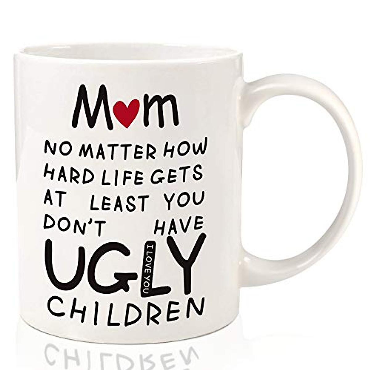 Gifts for Mom from Daughter Son,11oz Funny Coffee Mug Gifts for Mom Grandma Mother in Law Aunt,Unique Mothers Day Present Idea for Women Her,Mom Gifts for Mothers Day Valentines Day Birthday Christmas