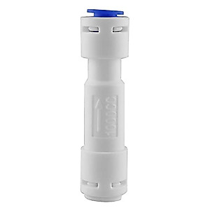 DGZZI 2PCS 1/4" 1000CC Flow Restrictor with Quick Connect for RO Reverse Osmosis