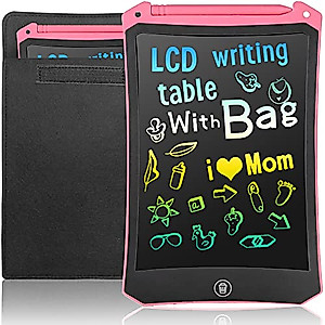 LCD Writing Tablet for Kids Doodle Board with Bag, Electronic Sketch Drawing Tablet Drawing Pad Activity Games Drawing Board, LEYAOYAO Toddler Travel Learning Toy - Gift for 3-6 Years Old Girl Boy