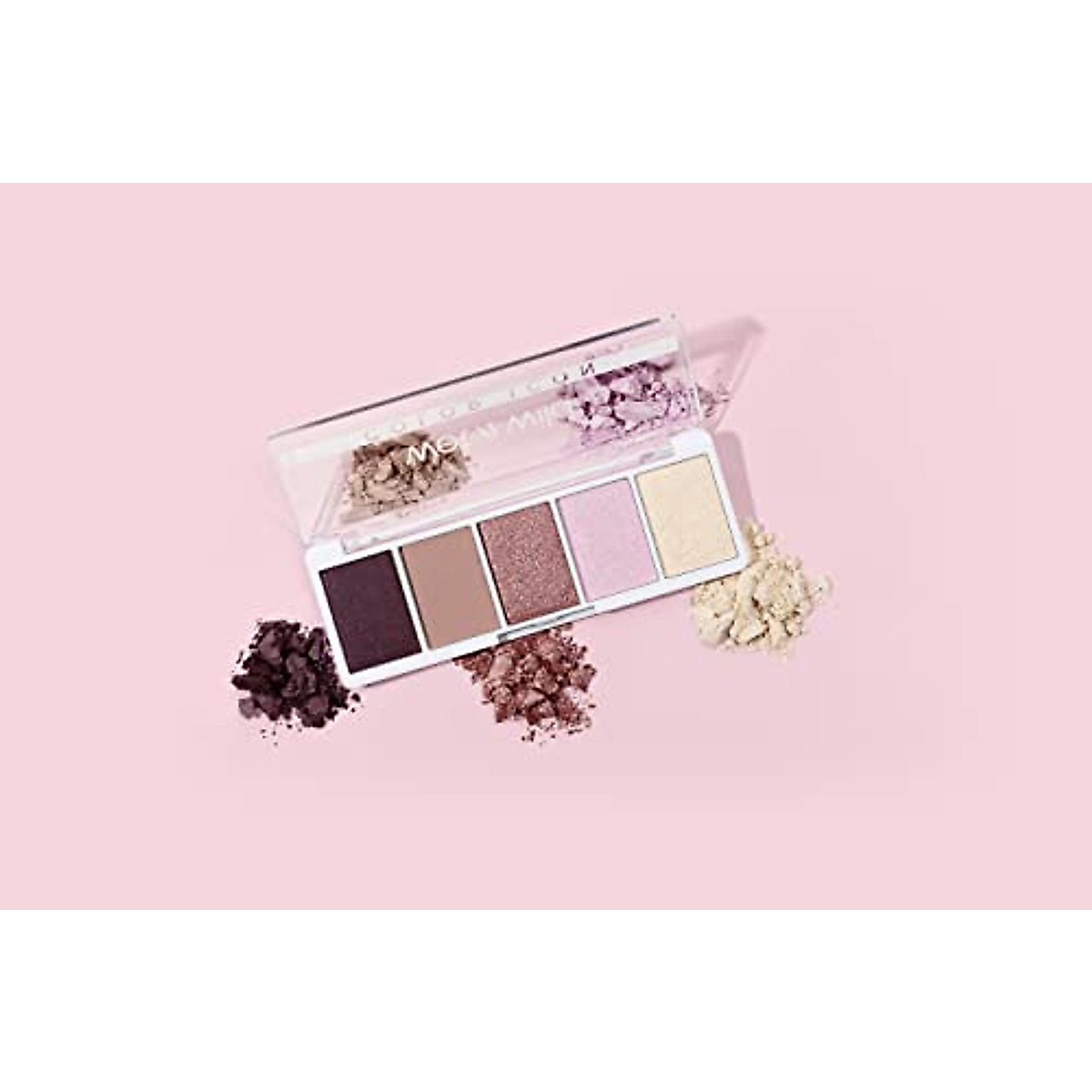 wet n wild Color Icon Eyeshadow Makeup 5 Pan Palette, Purple Petalette, Matte, Shimmer, Metallic, Long Wearing, Rich Buttery Pigment, Cruelty Free
