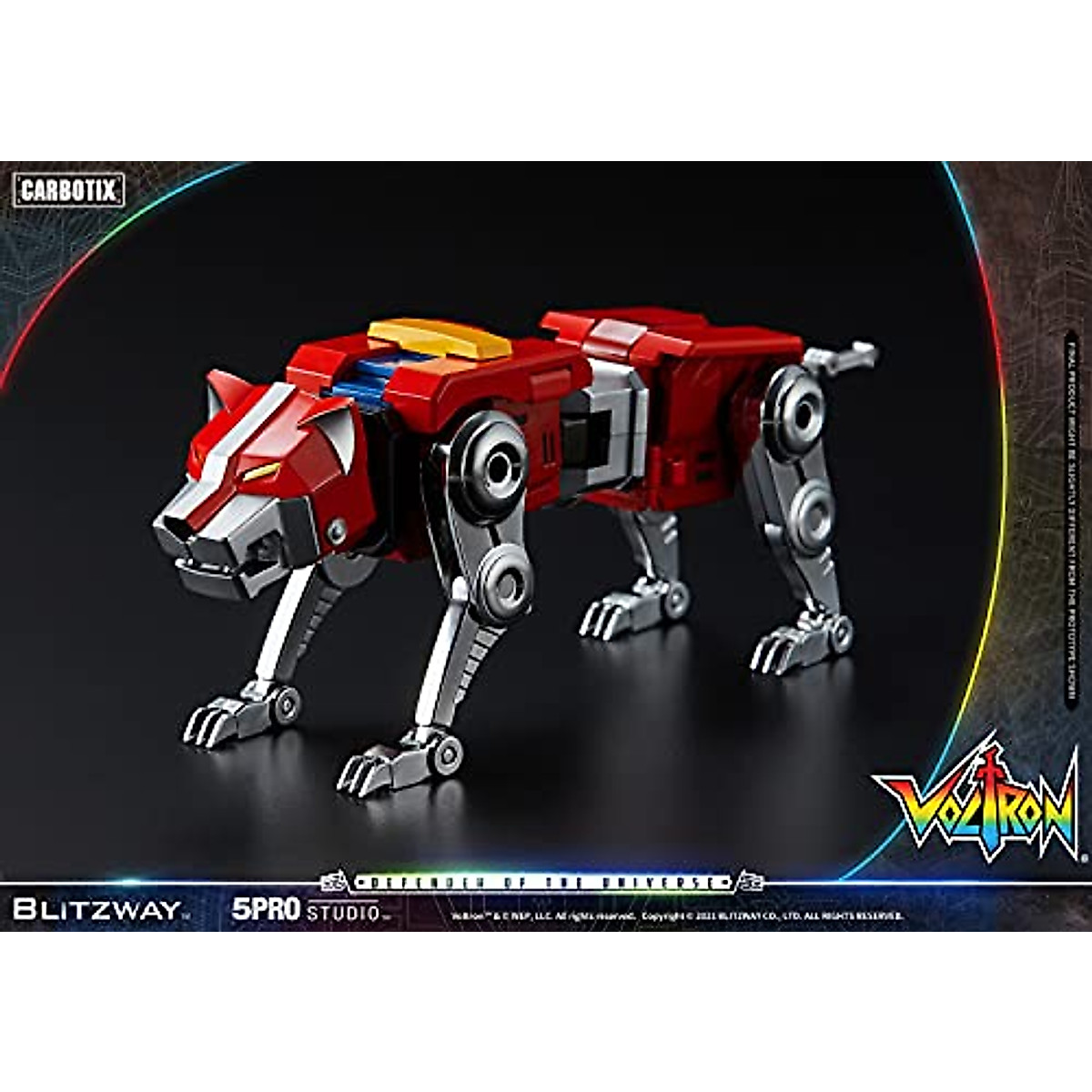 Blitzway - Voltron - CARBOTIX Series - 5Pro Studio Voltron Action Figure