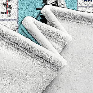 Soft and Comfortable Flannel Blanket Throw Blankets Bed Blanket for Couch Sofa Home Decor 60"x50"