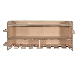 SHEDorize Tool Organizer - Cordless Tool Storage Made with Wood – Perfect Wall Mounted Power Tool Organizer - Great for Garages, Sheds, & Workshops - Fully Assembled (10" D x 40" W x 20" H)