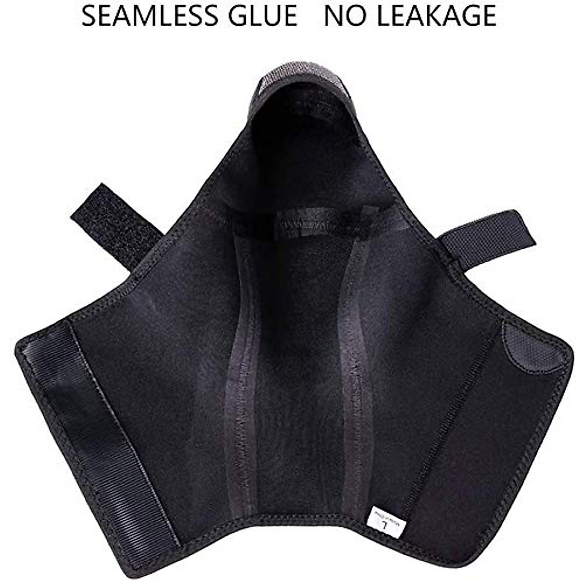 Cycling Shoe Covers Waterproof for Men Women Cycling Overshoes, Waterproof Comfortable and Durable High-Elastic Materials, High-Top Lock Shoes, Reflective Design Shoes (Size : L)